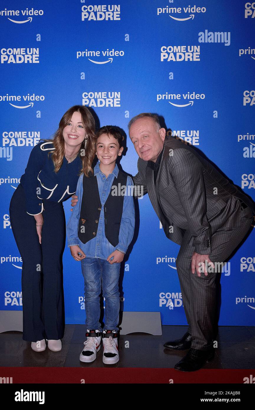 Die italienische Schauspielerin Iole Mazzone und der italienische ...