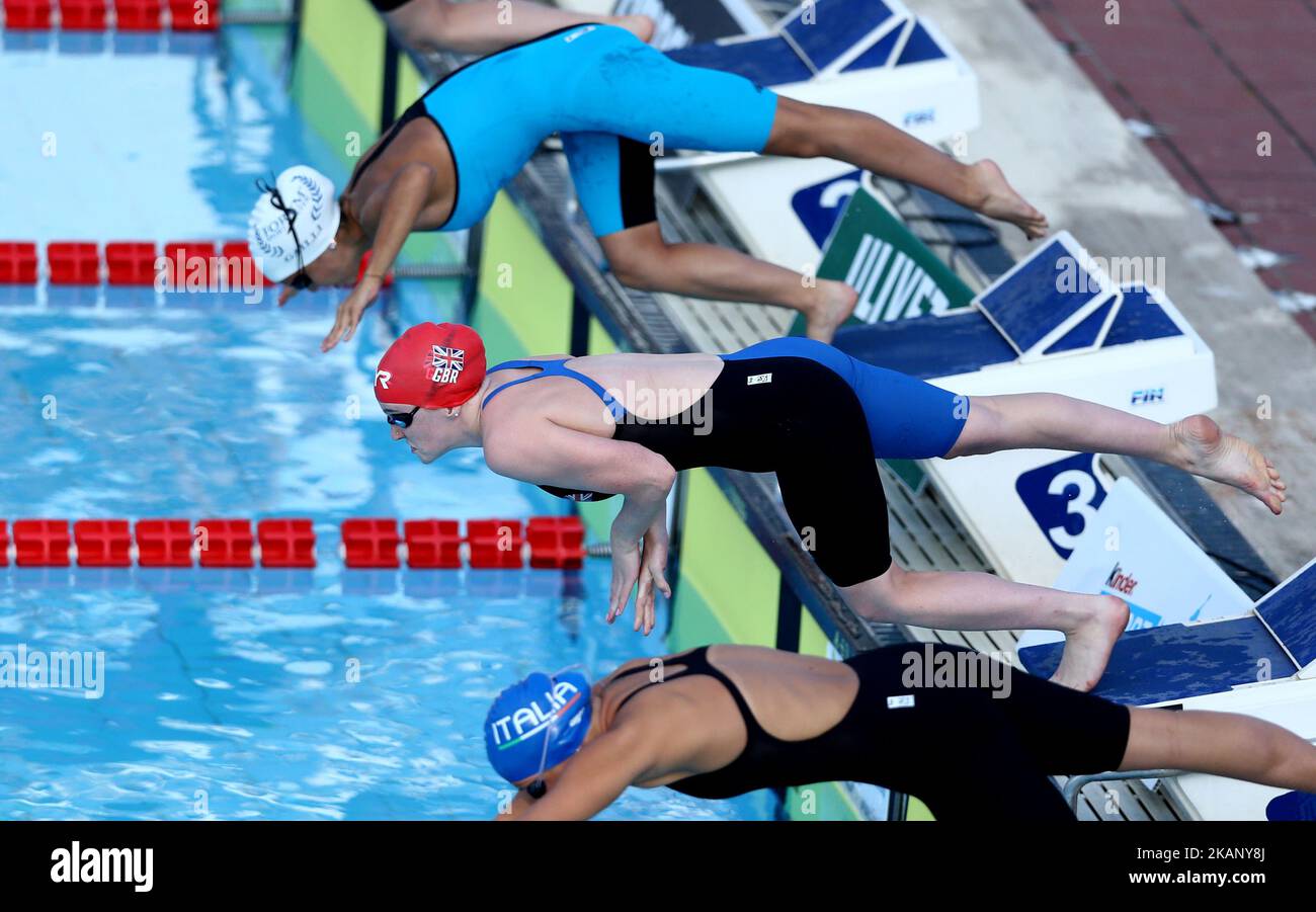 Finale der 400 m freistil frauen -Fotos und -Bildmaterial in hoher Auflösung – Alamy
