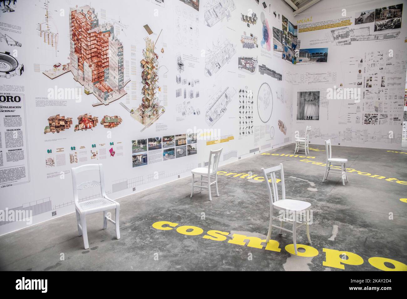 Der spanische Pavillon im Giardini-Bereich bei der Ausgabe 16. der ...