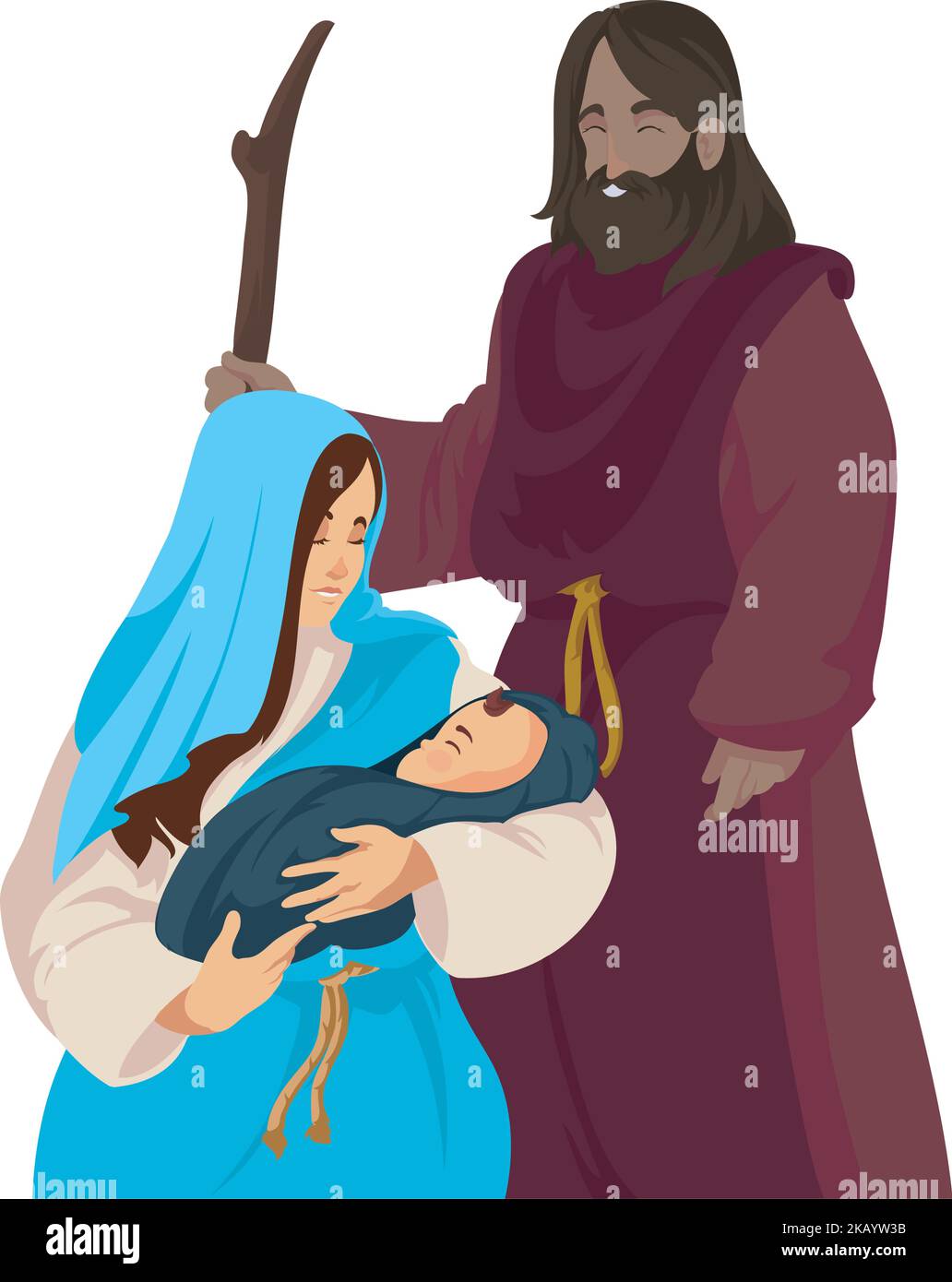 St joseph mary Stock-Vektorgrafiken kaufen - Alamy