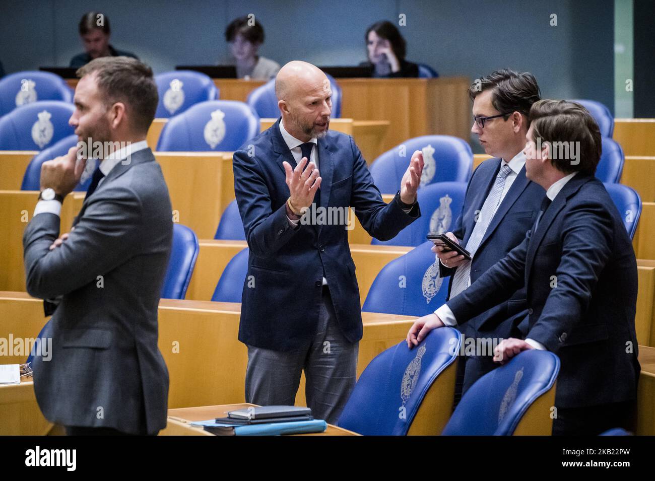 2022-11-03 22:26:40 DEN HAAG - Tjeerd de Groot (D66), Pieter Grinwis ...