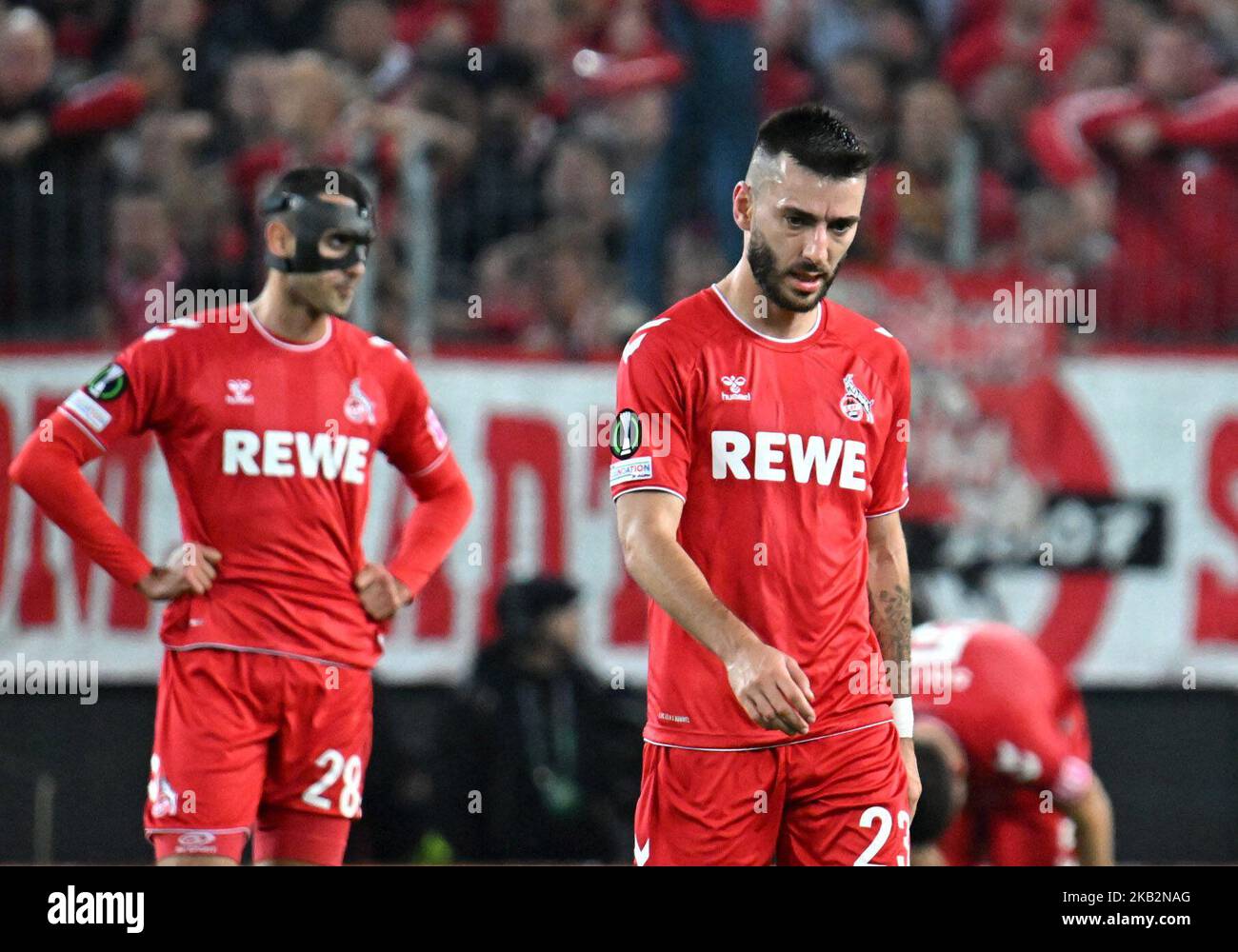 Fußball - Europa Conference League - Gruppe D - FC Köln gegen OGC Nizza - RheinEnergieStadion ...