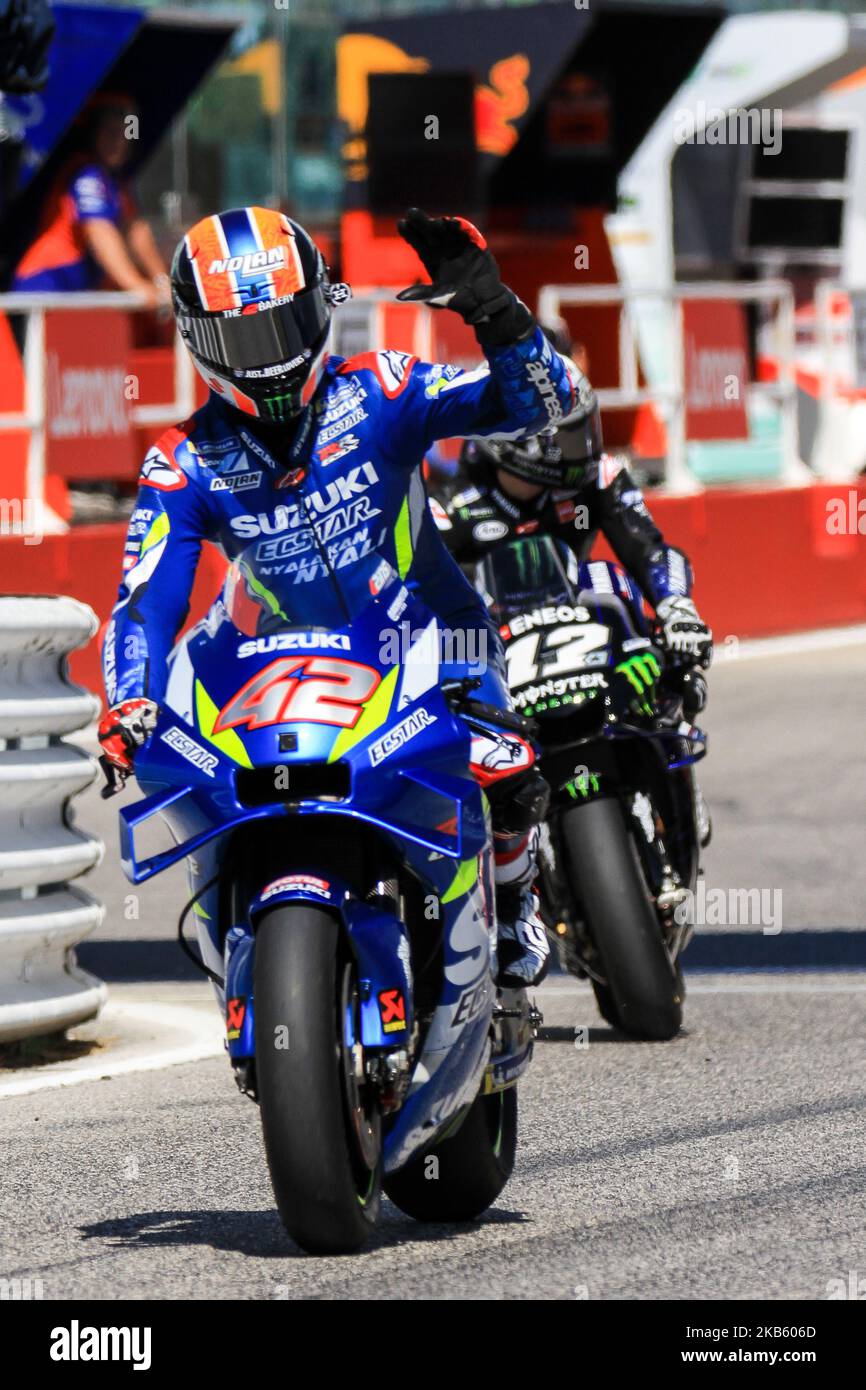 #42 ALEX RINS aus Spanien, Team SUZUKI ECSTAR, Suzuki GSX-RR, GP Octo ...