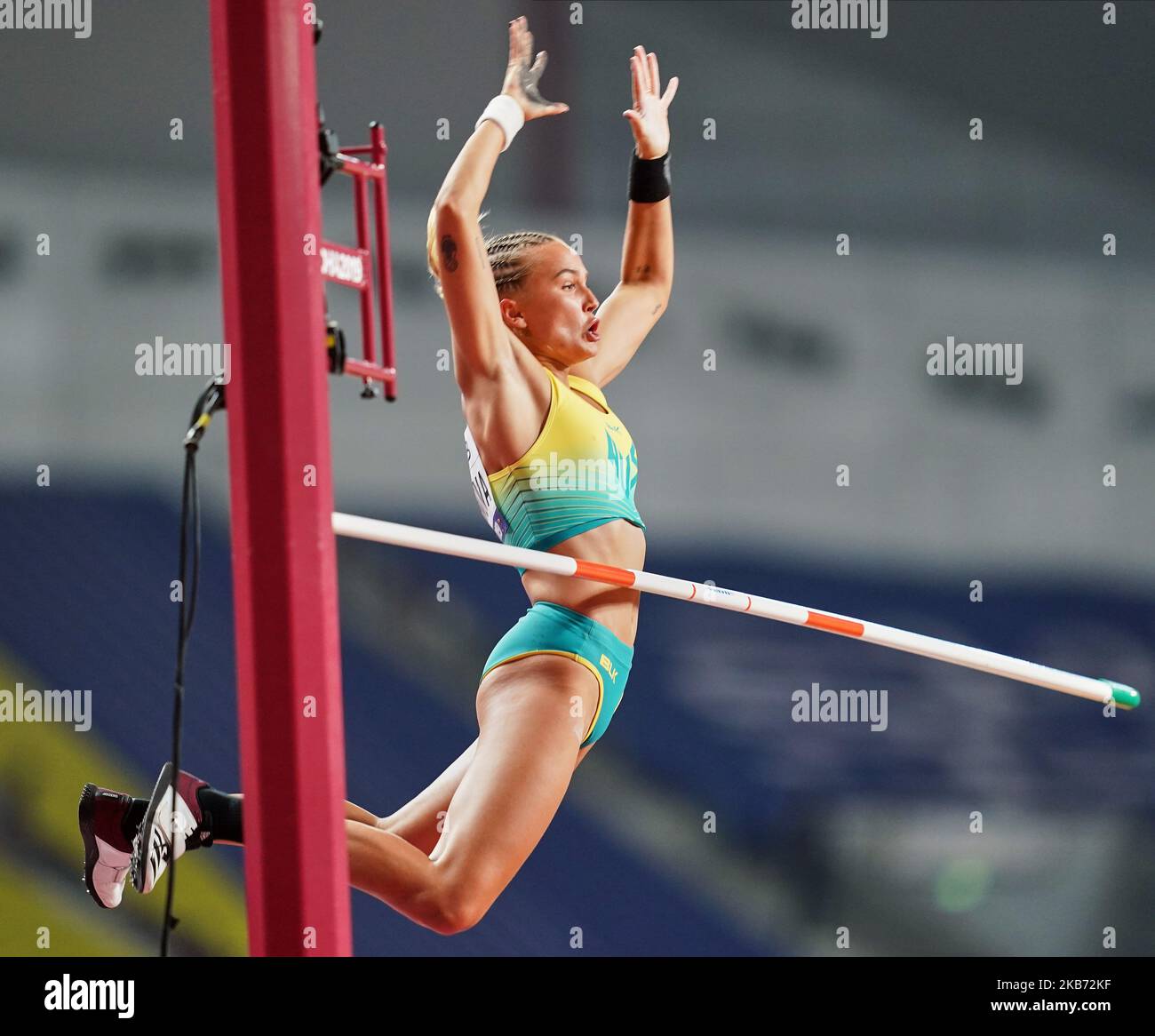 Elizaveta Parnova aus Australien tritt am 27. September 2019 im ...