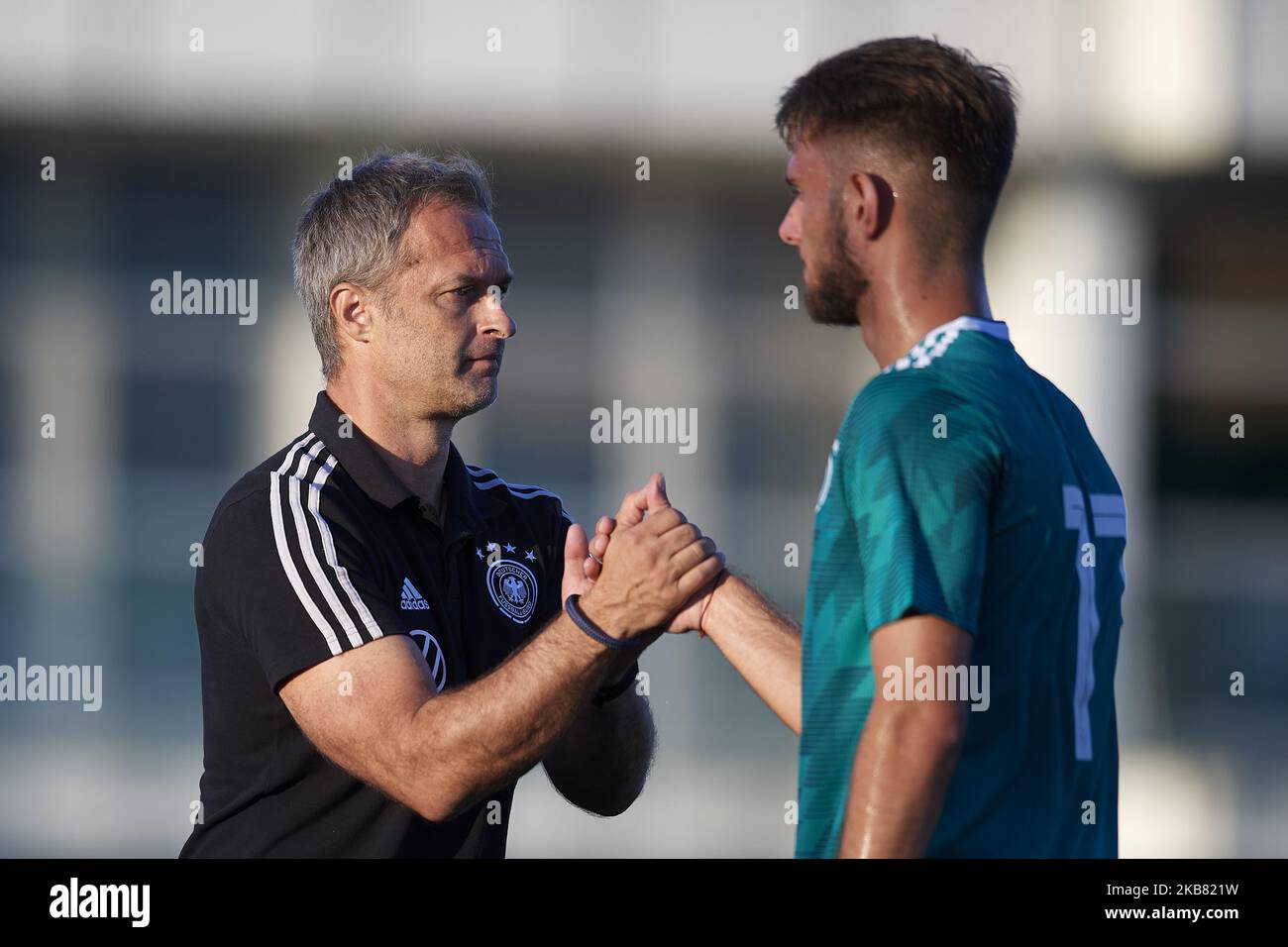 Christian Wuck Cheftrainer von Deutschland und Luca Denk (Bayern ...
