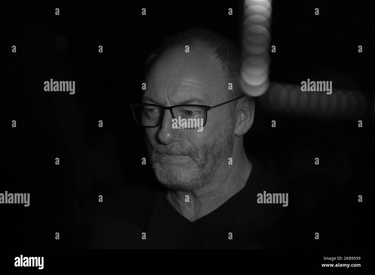 Isaac hempstead wright und liam cunningham Schwarzweiß-Stockfotos und -bilder - Alamy