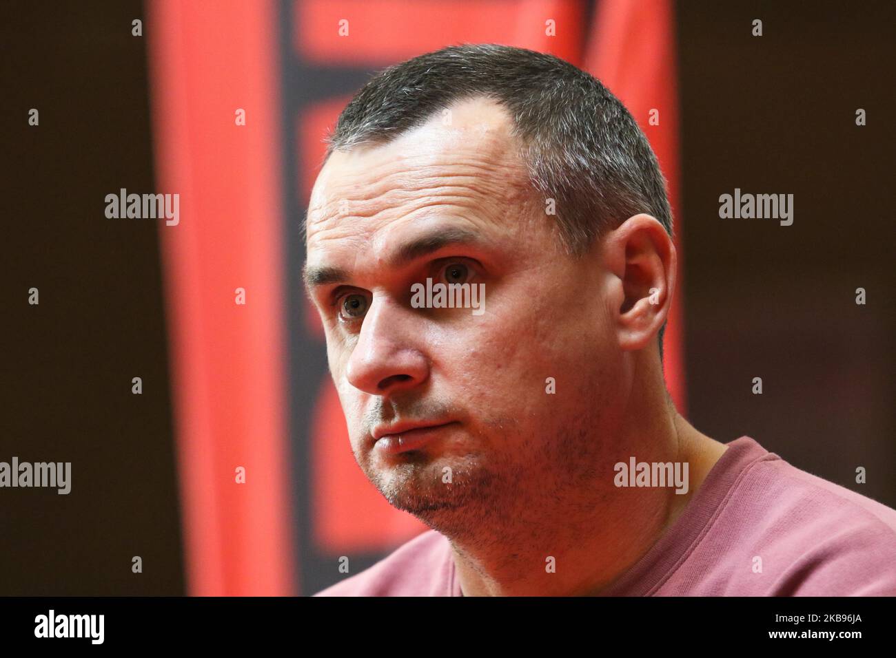 Der ukrainische Filmemacher, Schriftsteller und Aktivist aus der Krim ...