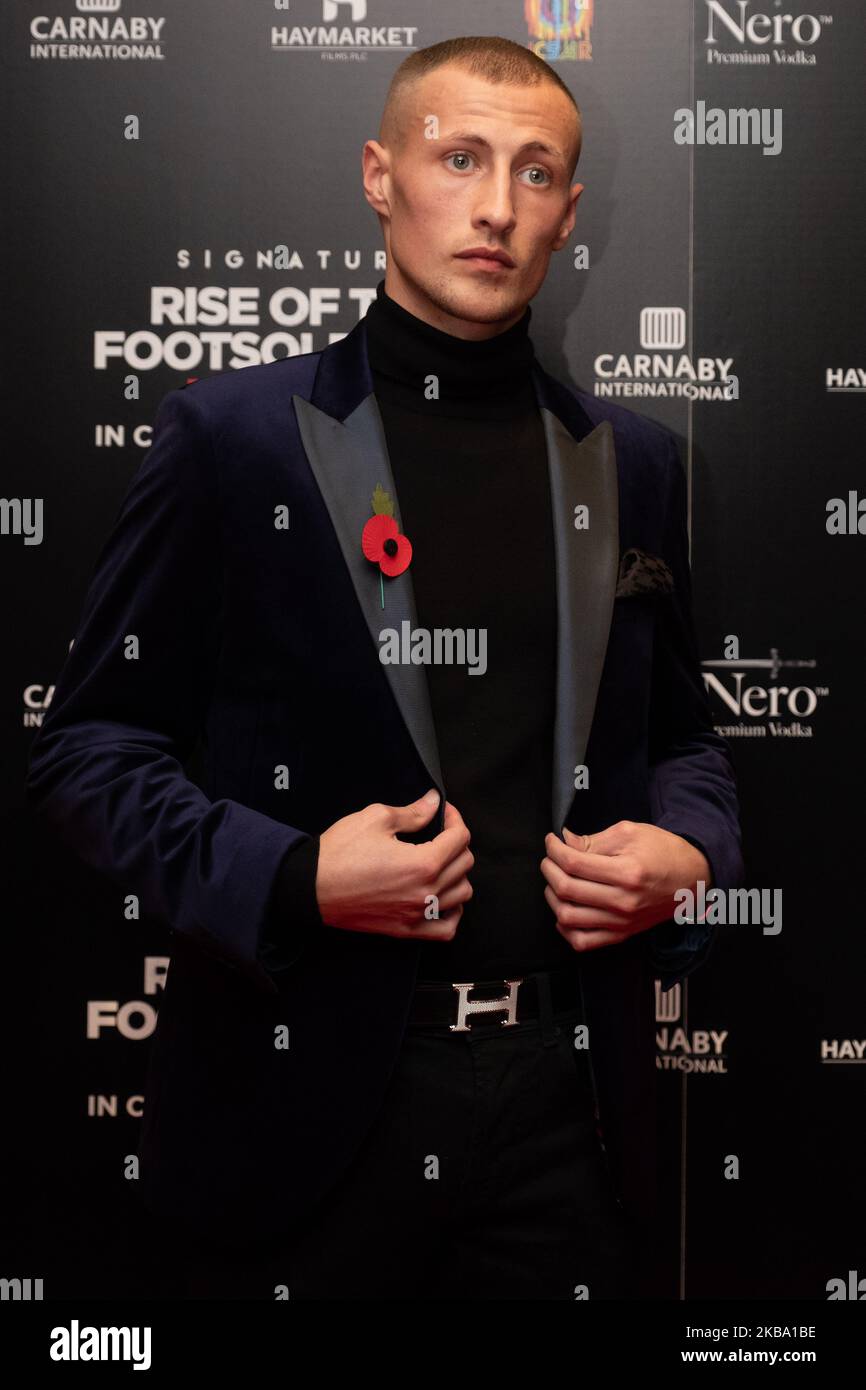 Alfie Best Jr nimmt an der Premiere von Rise of the Footsoldier 4 Teil ...