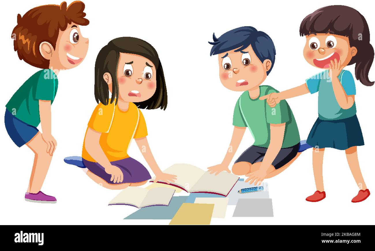 Mobbing bild Stock-Vektorgrafiken kaufen - Alamy