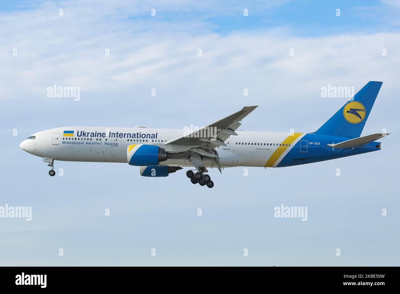 Ukraine International Airlines UIA Boeing 777, insbesondere Boeing 777 ...