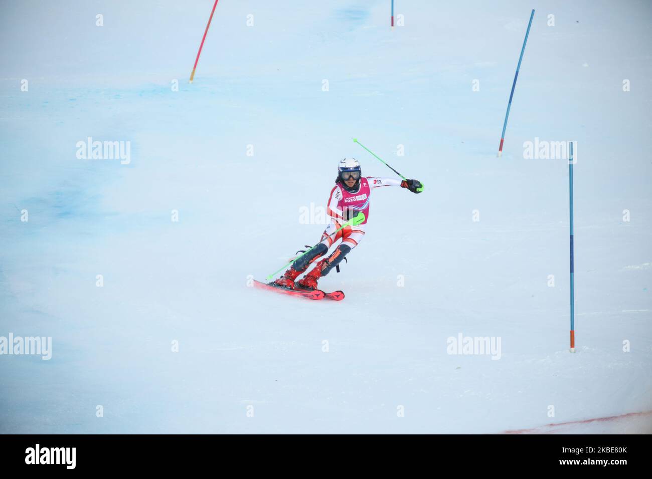 Derin BERKIN aus der Türkei tritt am 11. Januar 2020 im Alpinen ...