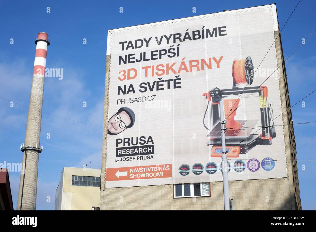 Prusa Research von Josef Prusa Hauptquartier am 22. Januar 2020 in Prag ...