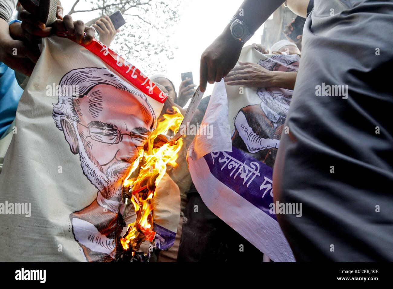 Islamische Parteien von Bangladesch protestierten gegen die ...