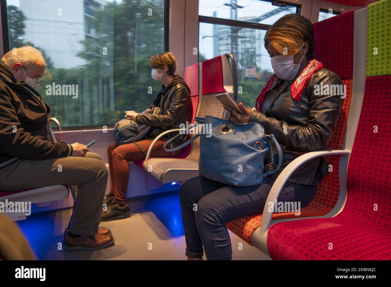 Die Pariser und die Bewohner der Ile-de-France werden allmählich ...