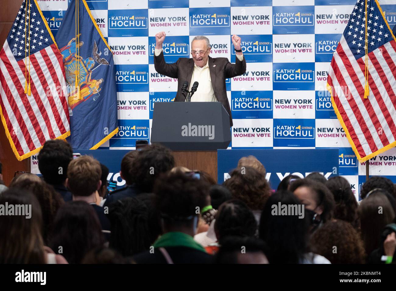 New York, New York, USA. 3.. November 2022. Senator Charles Schumer ...