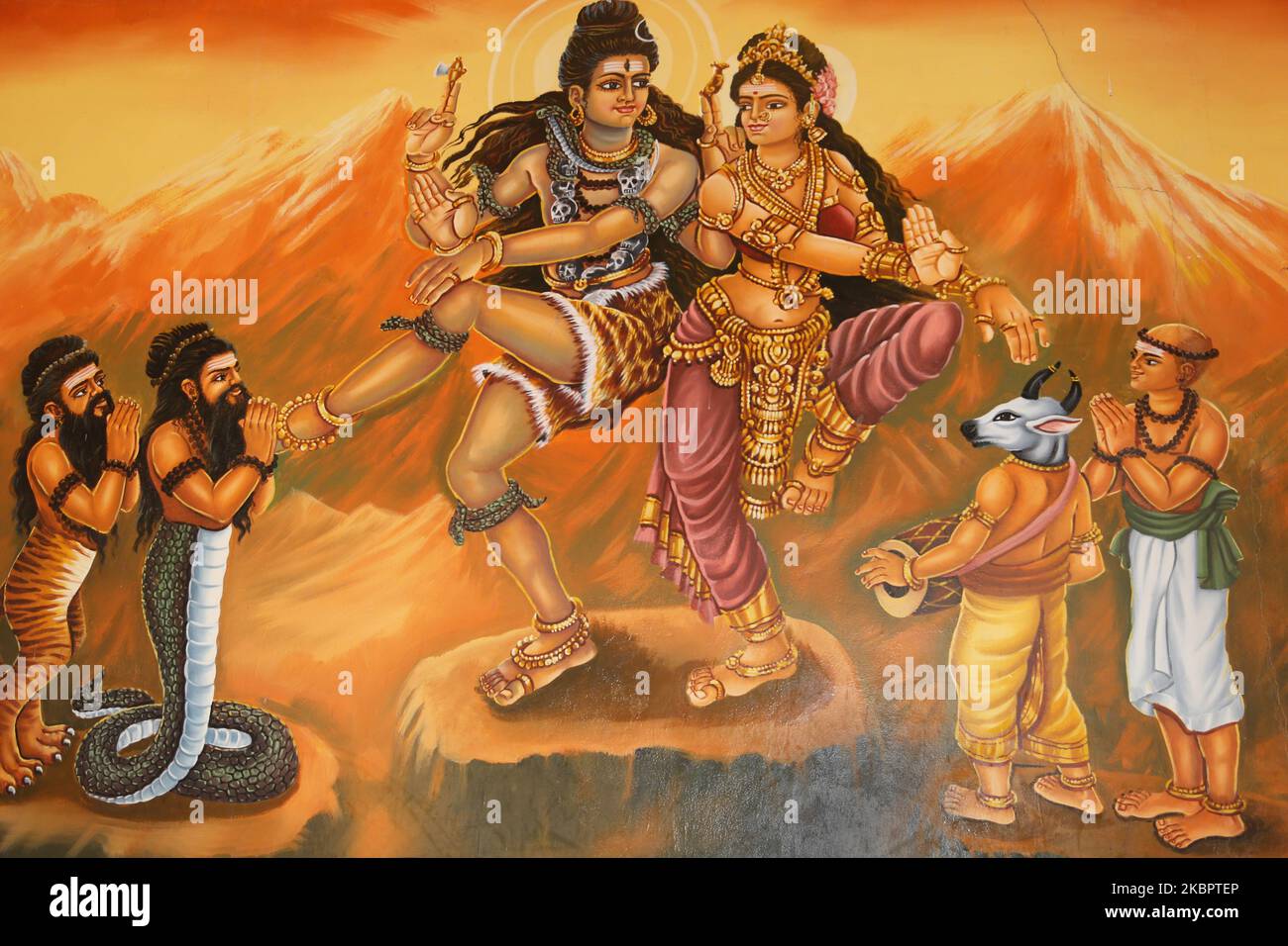 Mural of lord shiva -Fotos und -Bildmaterial in hoher Auflösung – Alamy