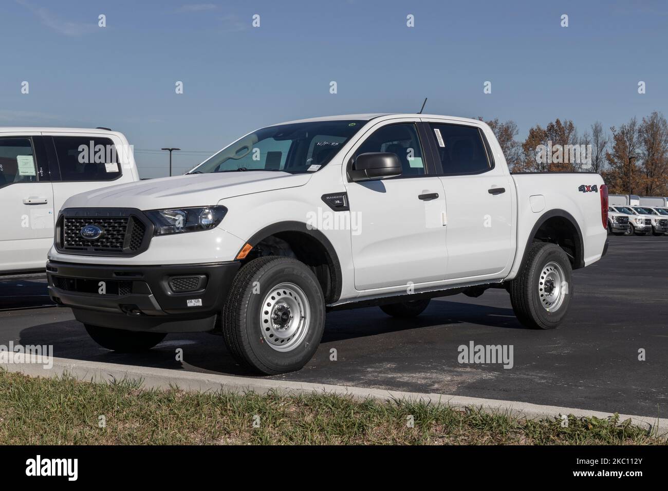 Brownsburg - ca. November 2022: Ford Ranger Pickup Truck Display bei ...