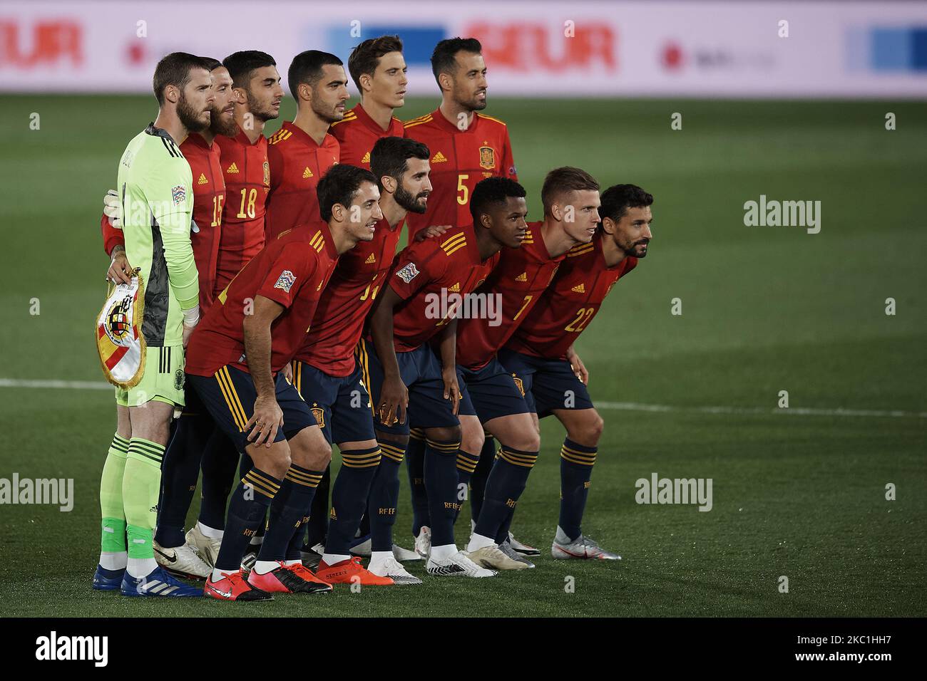 Spanien: David De Gea (Manchester United FC), Sergio Ramos (Real Madrid ...