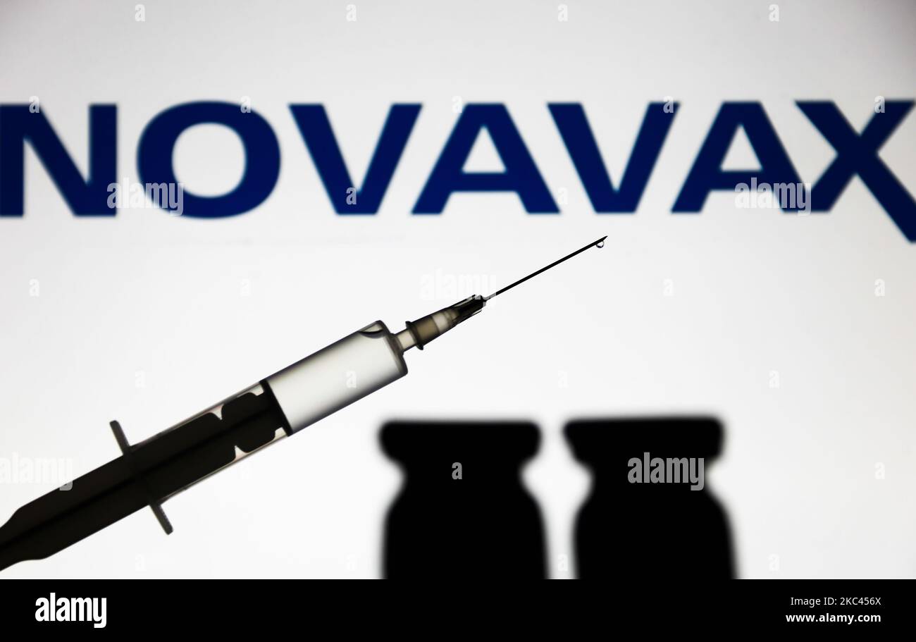 Novavax firmenlogo -Fotos und -Bildmaterial in hoher Auflösung – Alamy