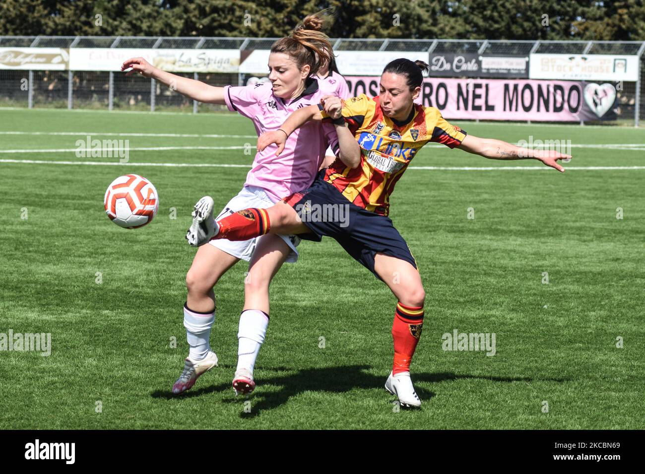 Clara Lazzara beim Spiel der Serie C zwischen der Frau von Palermo und ...