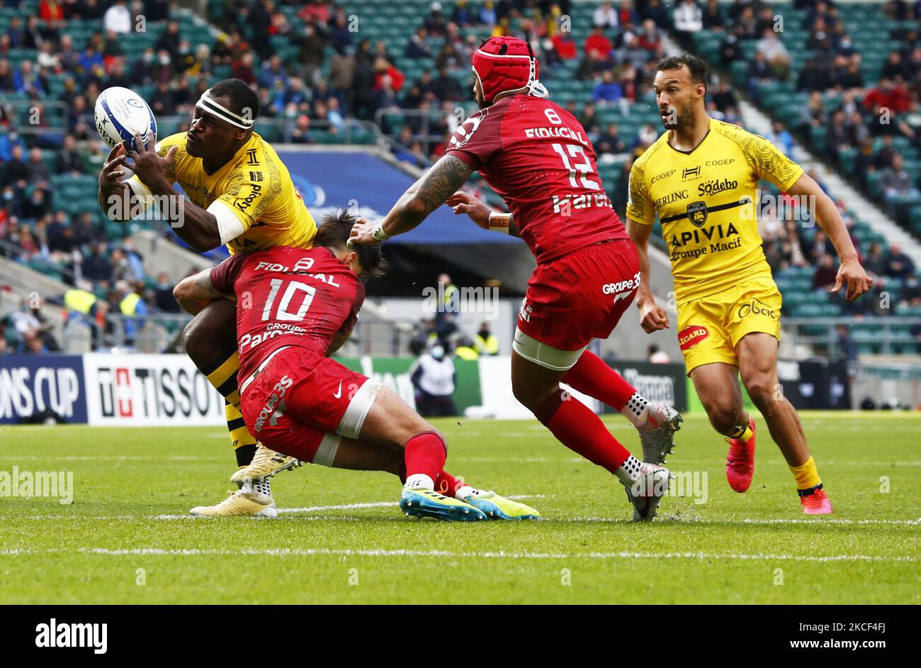 Levani Botia von La Rochelle beim Heineken Champions Cup Finalspiel ...