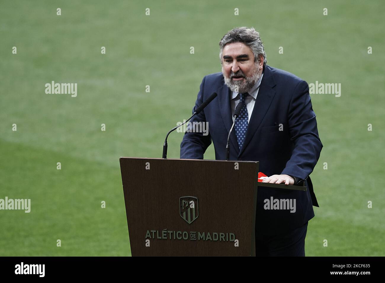 Der Minister für Kultur und Sport Jose Manuel Rodriguez Uribes bei der ...