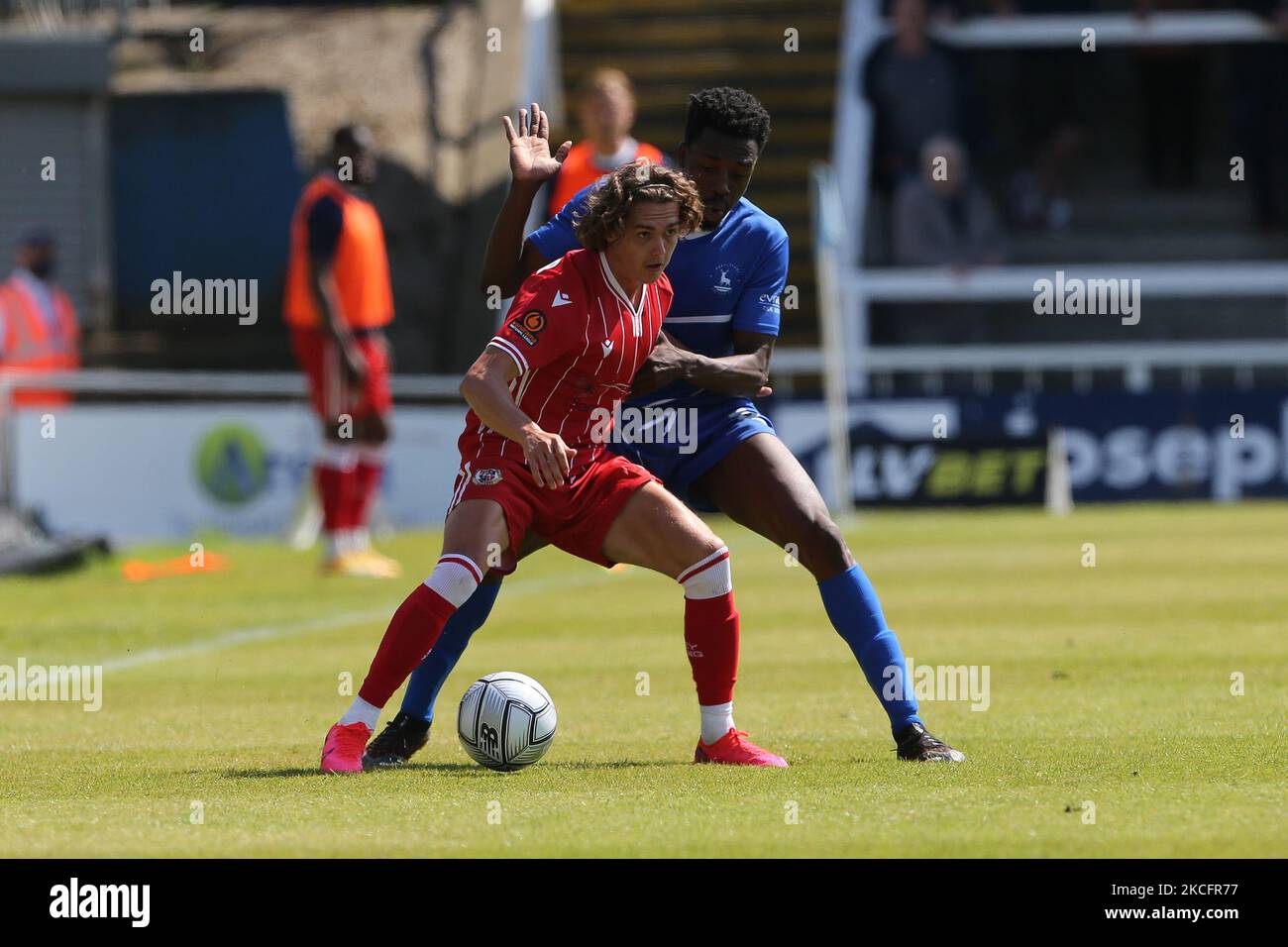Harry Forster von Bromley kämpft am Sonntag, den 6.. Juni 2021, im ...