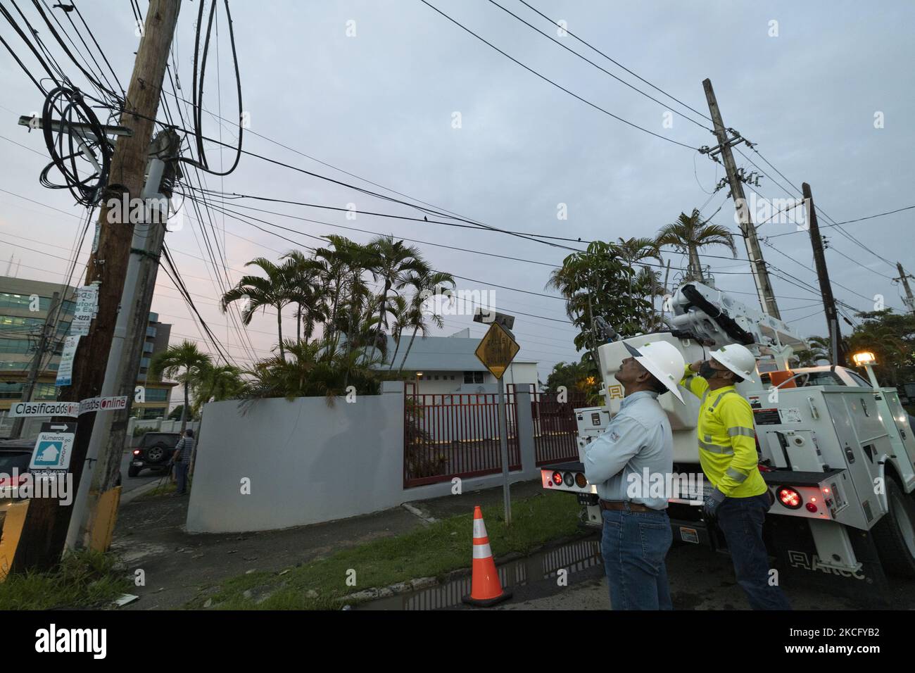 Massiver Stromausfall in Puerto Rico nach einer Explosion an der ...