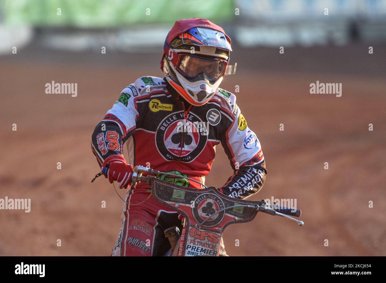 Steve Worrall nach seinem Heat-Sieg beim SGB Premiership-Spiel zwischen ...