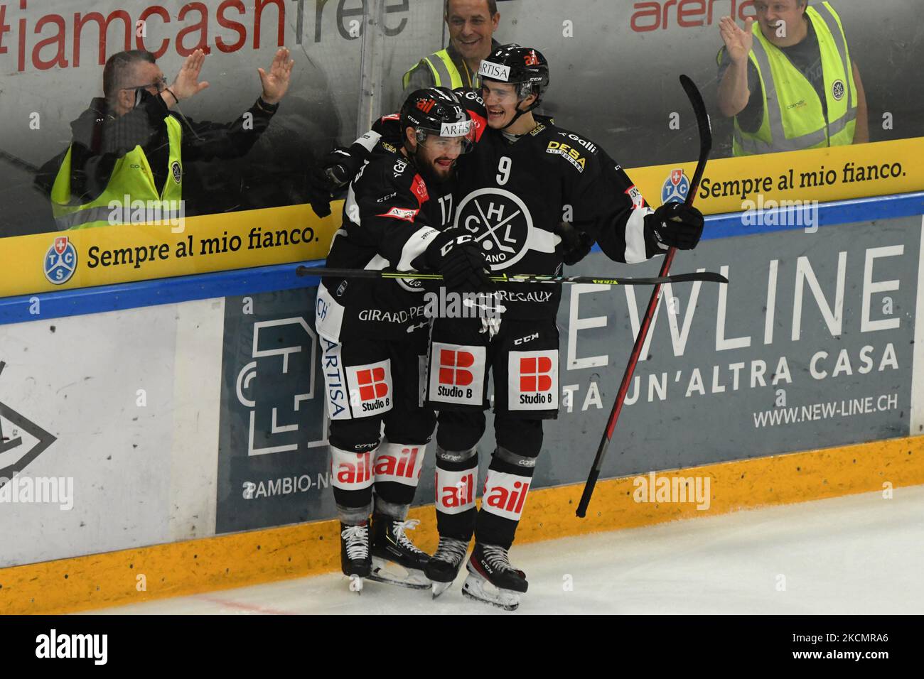 Luca fazzini lugano eishockey hc lugano vs -Fotos und -Bildmaterial in ...