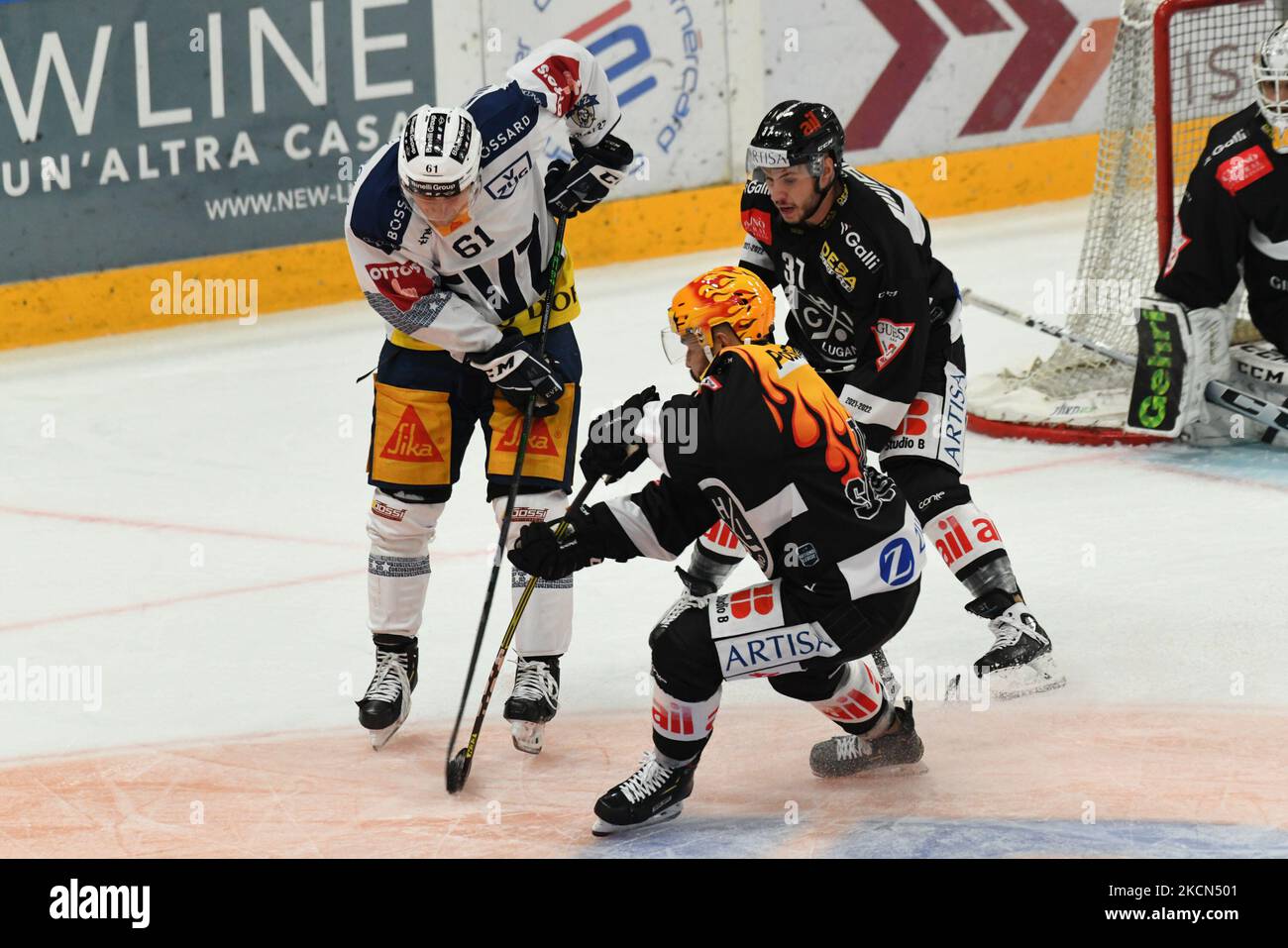 Sven Leuenberger EV Zug HC Lugano vs. EV Zug Nationalliga Saison 2021/ ...