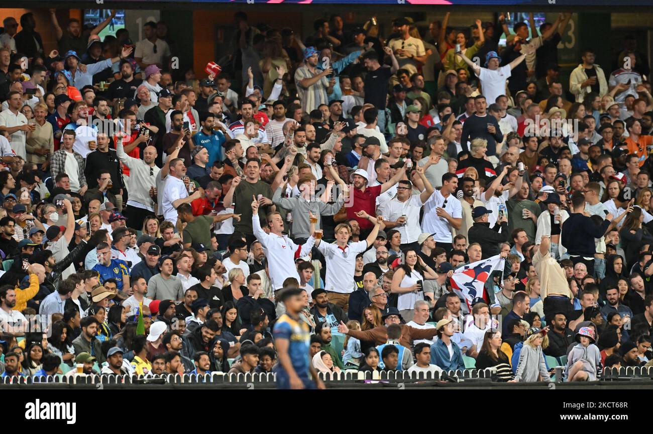 Sydney, Australien. 05.. November 2022. Cricket-Fans während des ICC ...