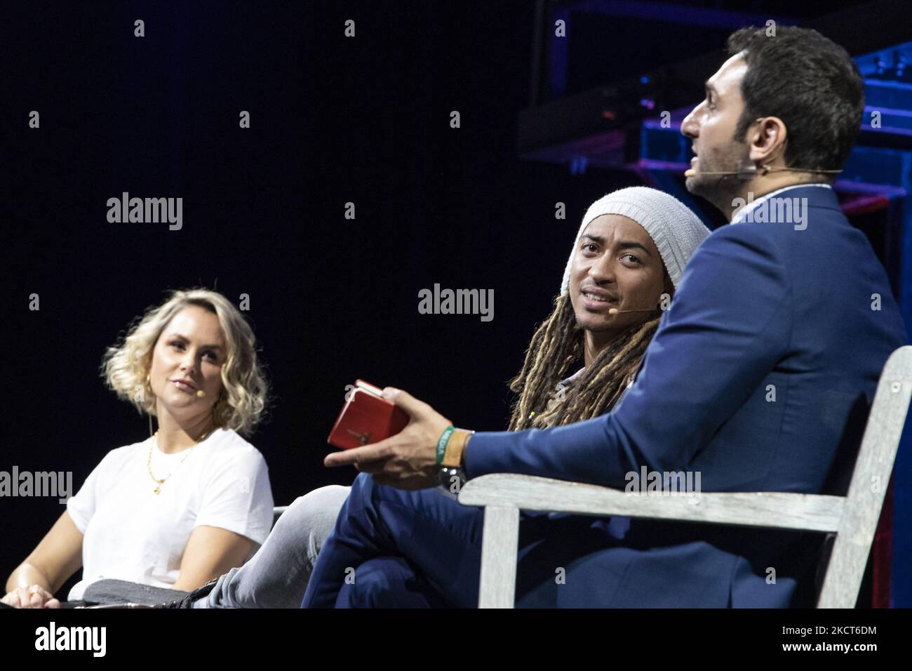 George Slefo, Director of Influencer bei Condé Nast Anna Anderson, CEO ...