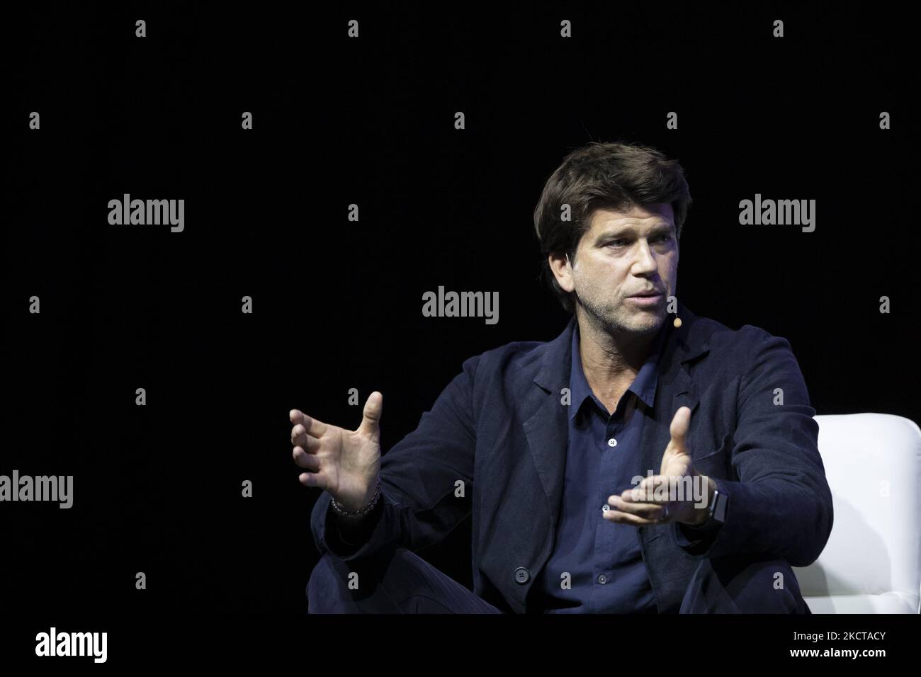 Ole Obermann, Global Head of Music bei Tik Tok, spricht auf der Music ...