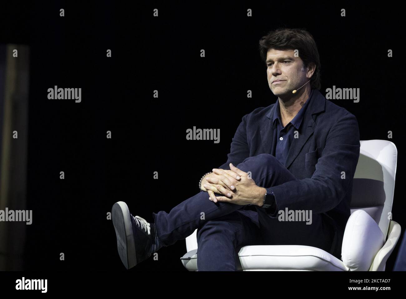 Ole Obermann, Global Head of Music bei Tik Tok, spricht auf der Music ...