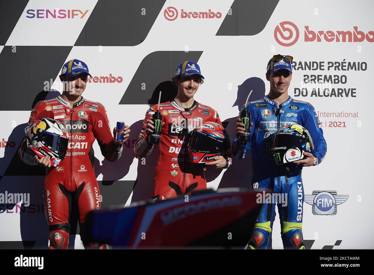 Jack Miller (43) aus Australien und Francesco 'Pecco' Bagnaia (63) aus ...