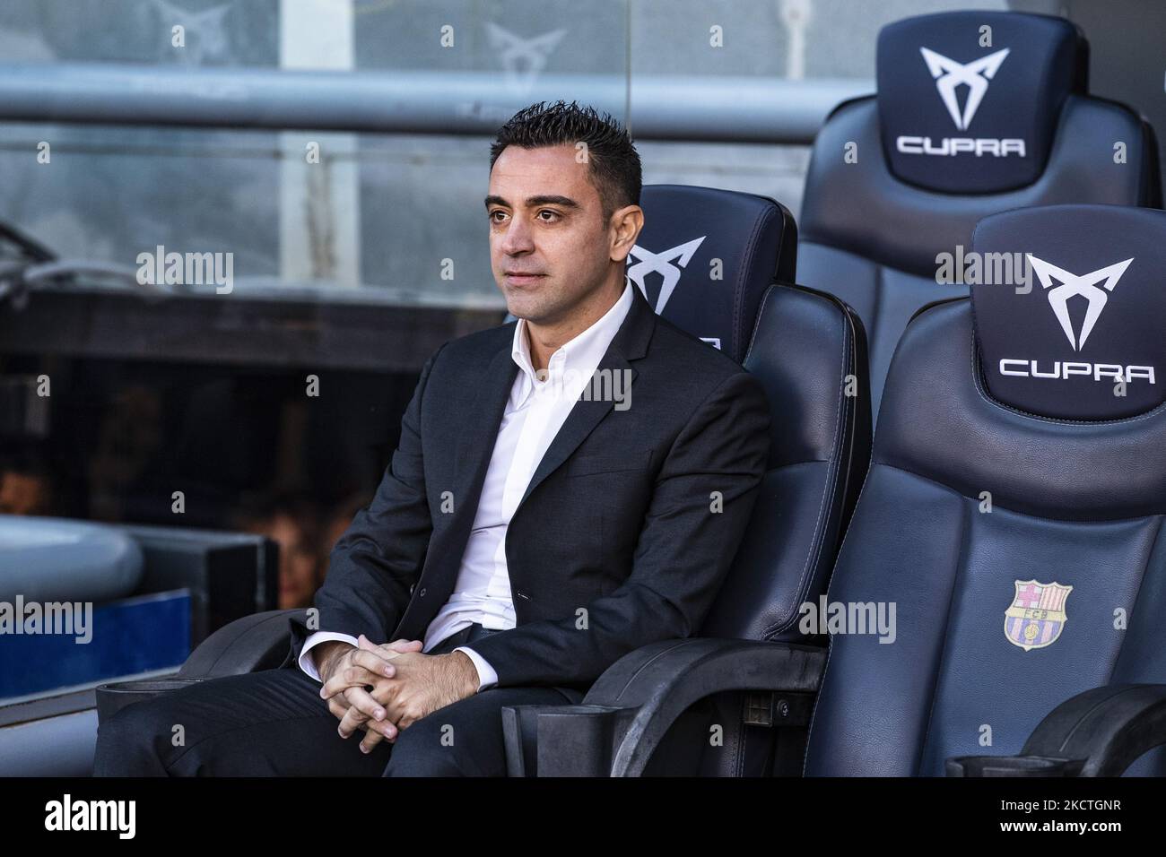 Xavi Hernandez wurde am 8.. November 2021 als neuer Trainer des FC ...