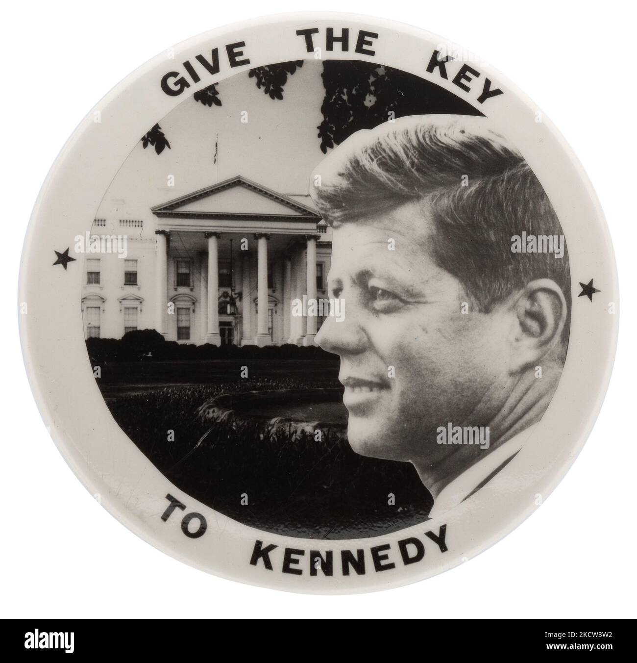 JFK - John F. Kennedy - Wahltaste „Give the Key to Kennedy“ 1960 ...