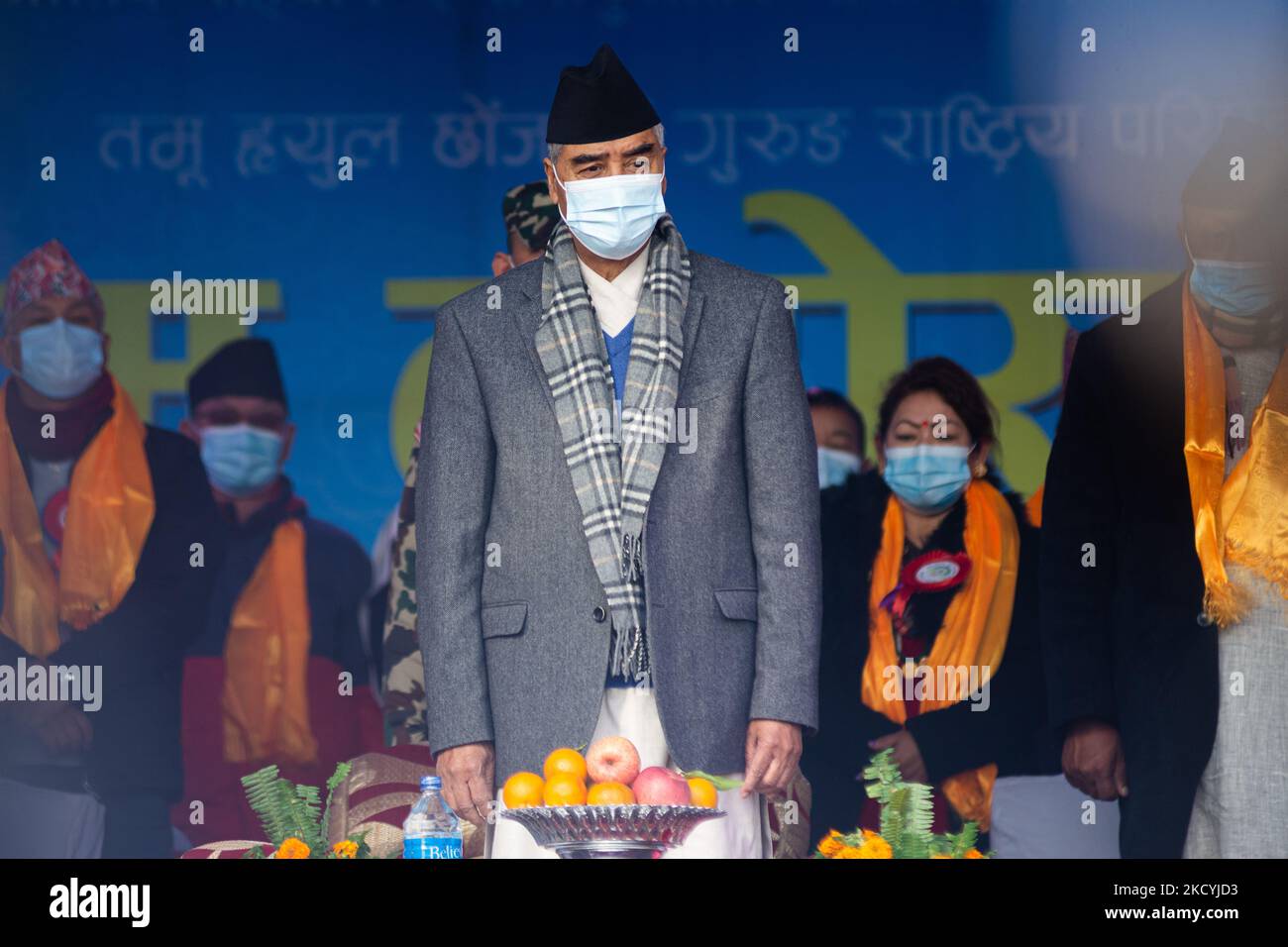 Premierminister Sher Bahadur Deuba nimmt am Donnerstag, dem 30 ...