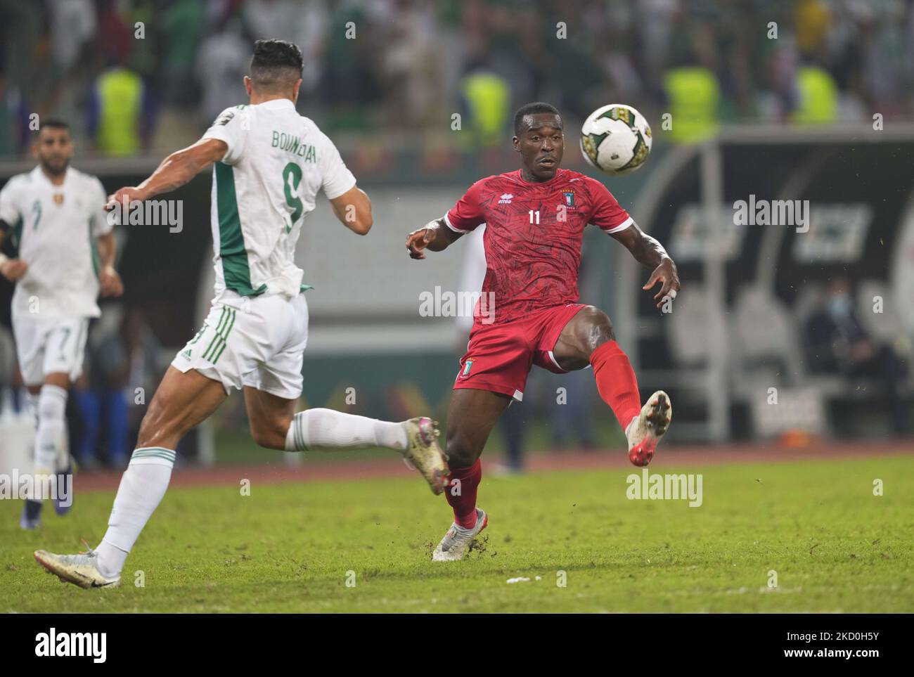 Basilio Ndong von Äquatorialguinea während des Afrikanischen ...