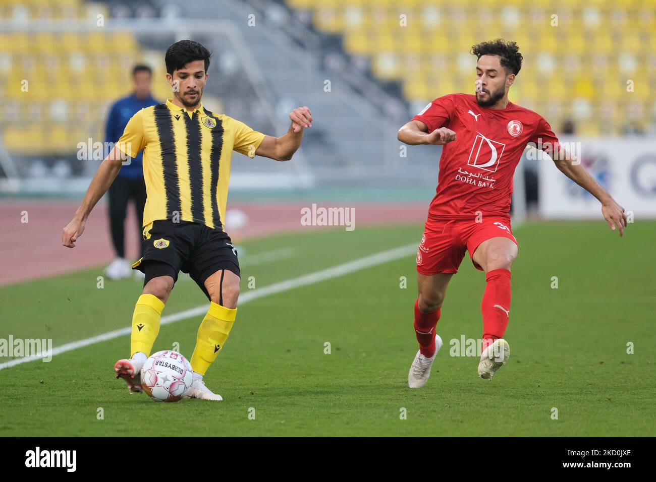 Khaled Mahmoudi (17) vom Qatar SC am 17. Januar 2022 beim QNB Stars ...