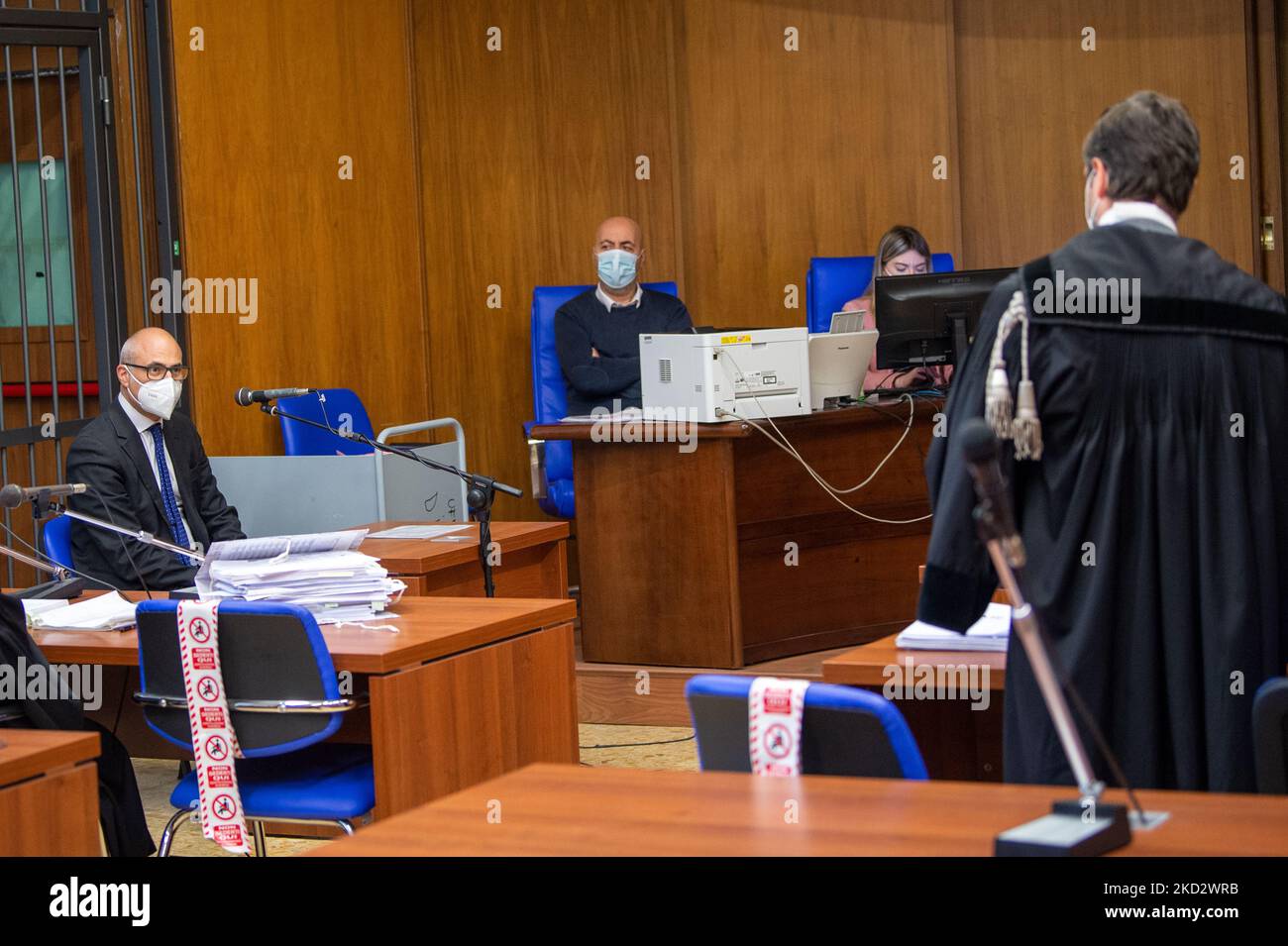 Der Prozess wegen des Einsturzes der ehemaligen Iacp-Gebäude auf der ...