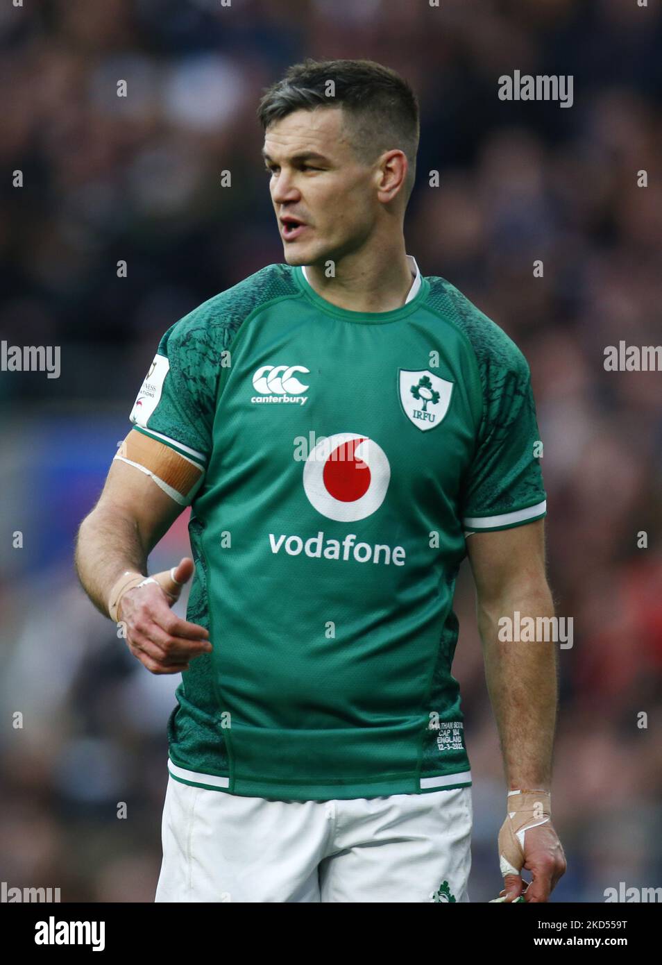 Jonathan Sexton aus Irland beim Guinness Six Nations-Spiel zwischen ...