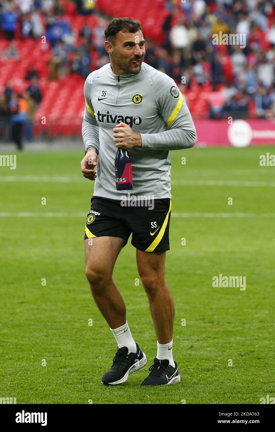 Stuart Searle, Leiter des Technik-/Torwarttrainers nach dem FA Cup ...