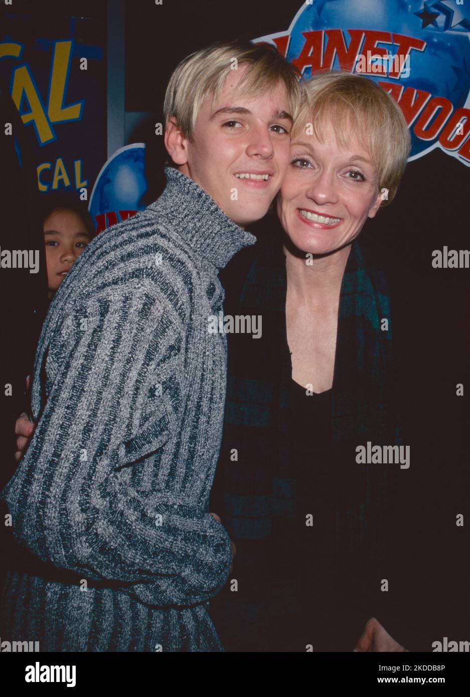 Aaron Carter und Cathy Rigby nehmen an der After-Party für seine ...