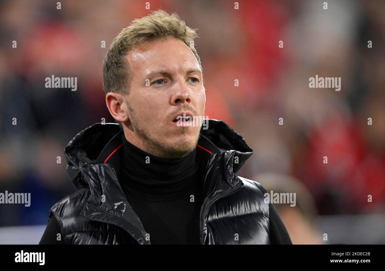 Trainer Julian Nagelsmann FC Bayern München FCB, Allianz Arena, München ...