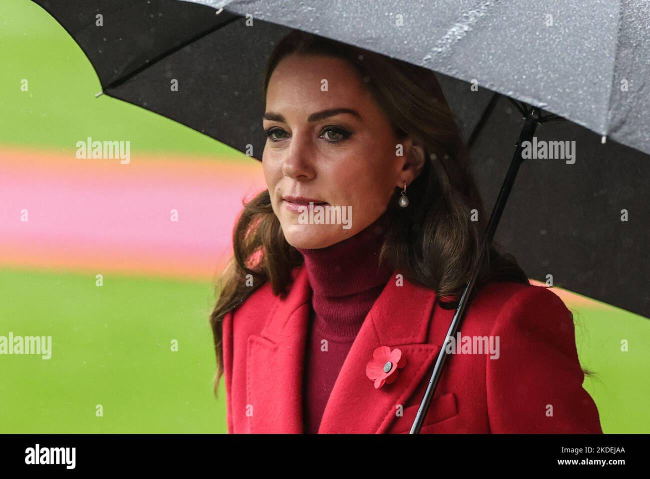 Catherine, Princess of Wales beim Rugby League World Cup 2021 Quarter ...
