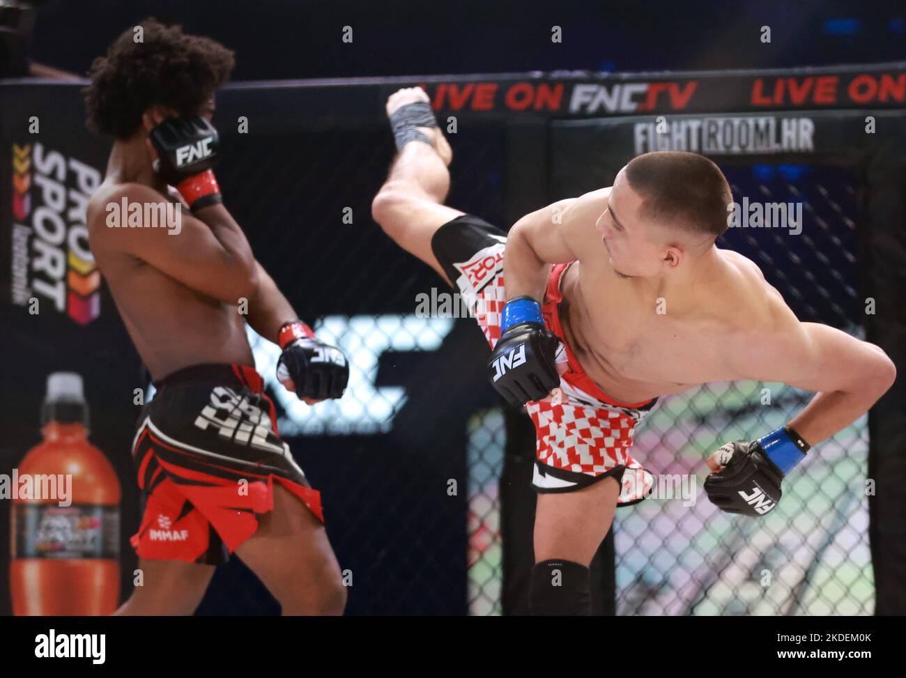 Leandro Gomes aus Portugal kämpft am 5. November 2022 in der Sporthalle ...