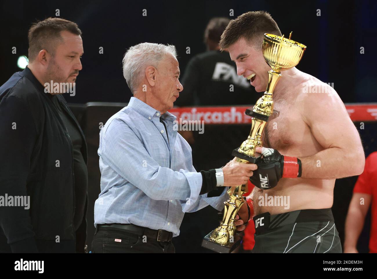 Matej Batinic aus Kroatien kämpft am 5. November 2022 in der Sporthalle ...