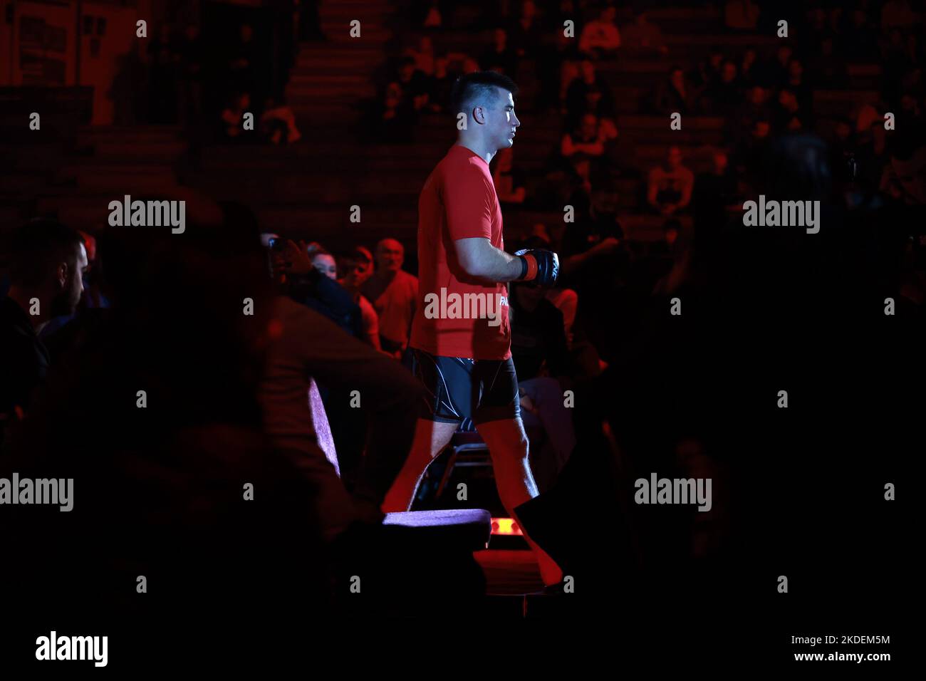 Matej Batinic aus Kroatien kämpft am 5. November 2022 in der Sporthalle ...